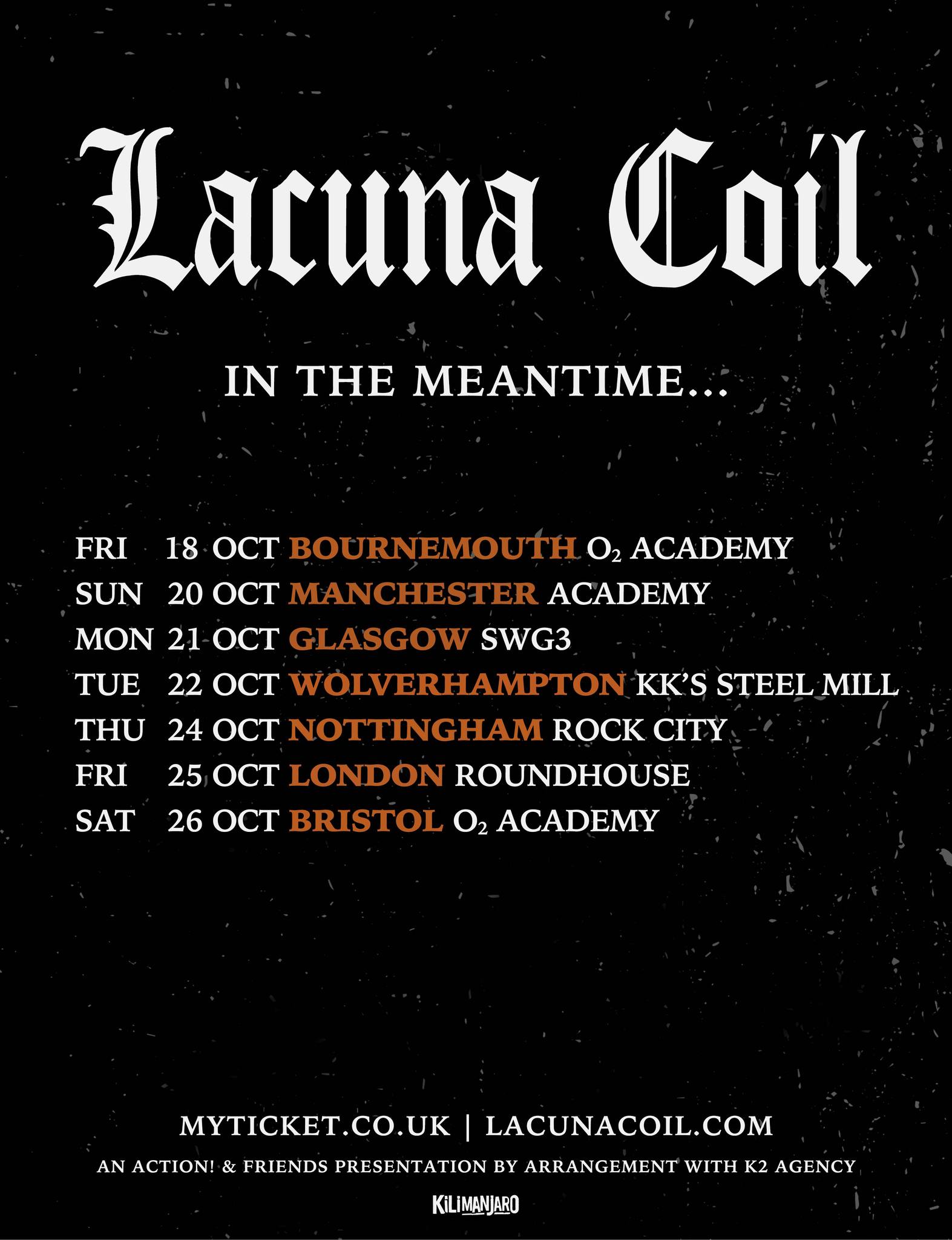 Lacuna Coil Announce UK Tour – Emptyspiral